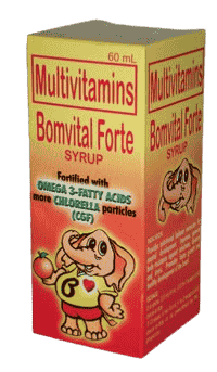 BOMVITAL FORTE Multivitamins 60mL Syrup price in the Philippines ...